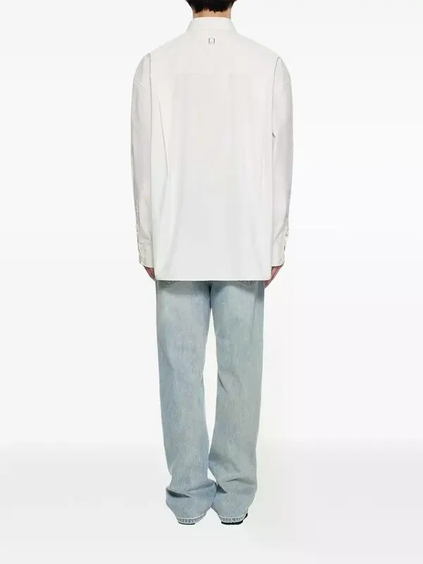 WOOYOUNGMI Striped Pocket Shirt