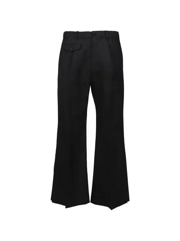 CEDARWOOD Bootcut Wool Trousers