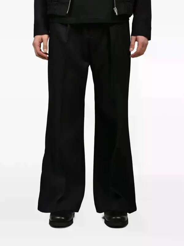 CEDARWOOD Bootcut Wool Trousers