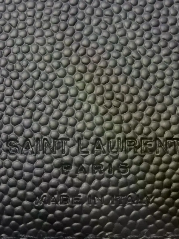 Saint Laurent 2020s Bi-fold Leather Wallet - Black