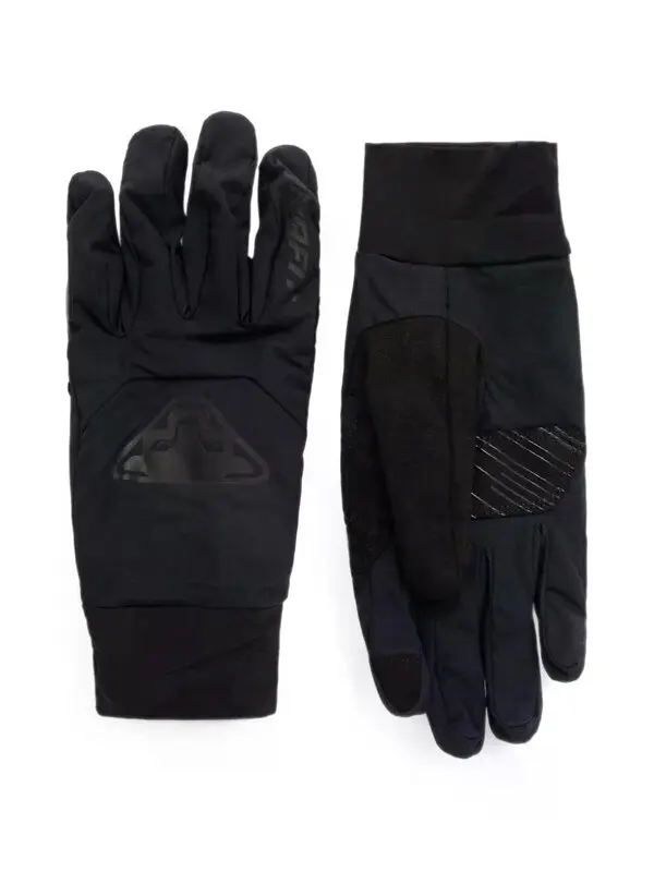 DYNAFIT Logo-print Panelled Gloves - Black