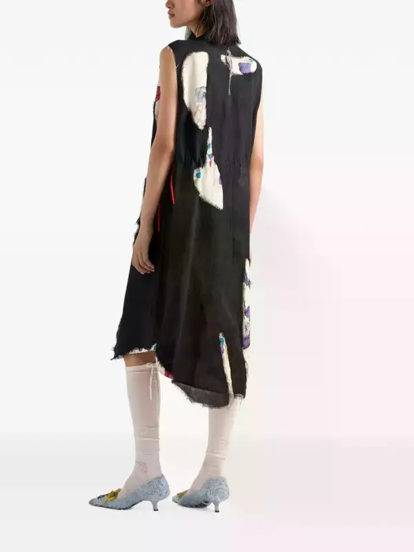 Prada Devoré Georgette Dress
