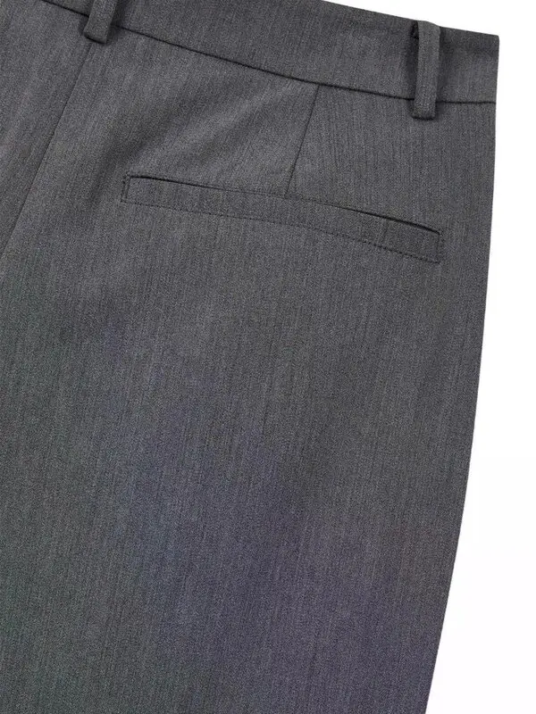 STUDIO TOMBOY Pleated Wide-leg Tailored Trousers