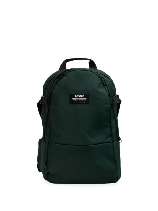 ECOALF Bergen Logo-patch Backpack - Green
