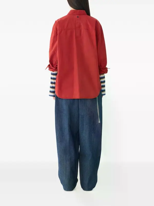 STUDIO TOMBOY Chest-pocket Cotton Shirt