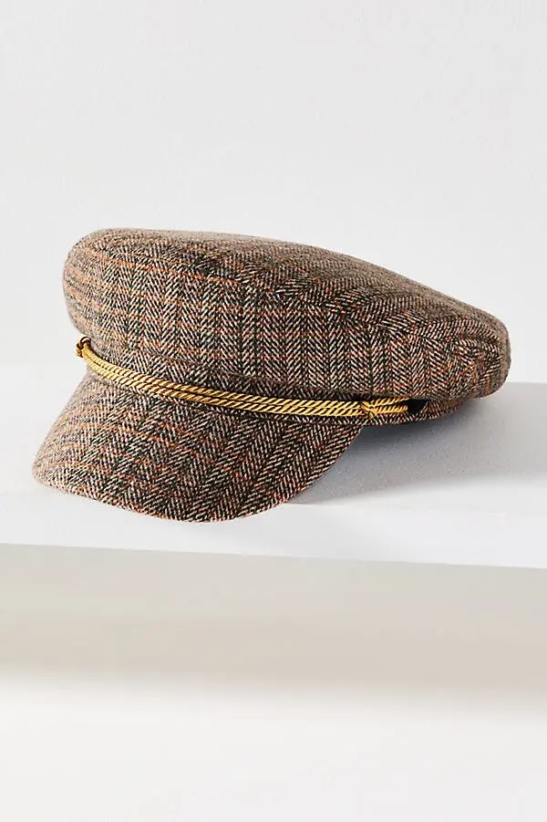 WYETH Wool Newsboy Cap