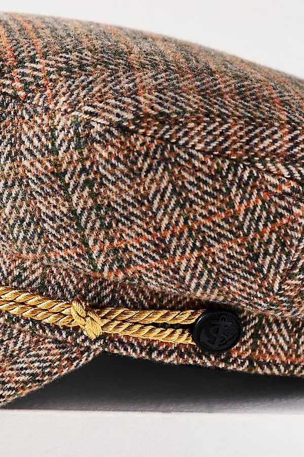 WYETH Wool Newsboy Cap