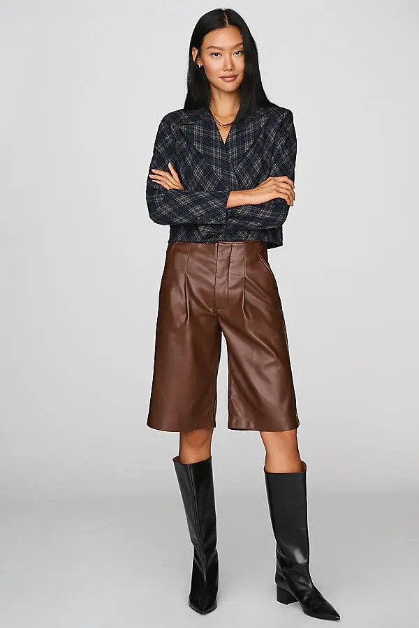 Hudson Jeans High-rise A-line Shorts