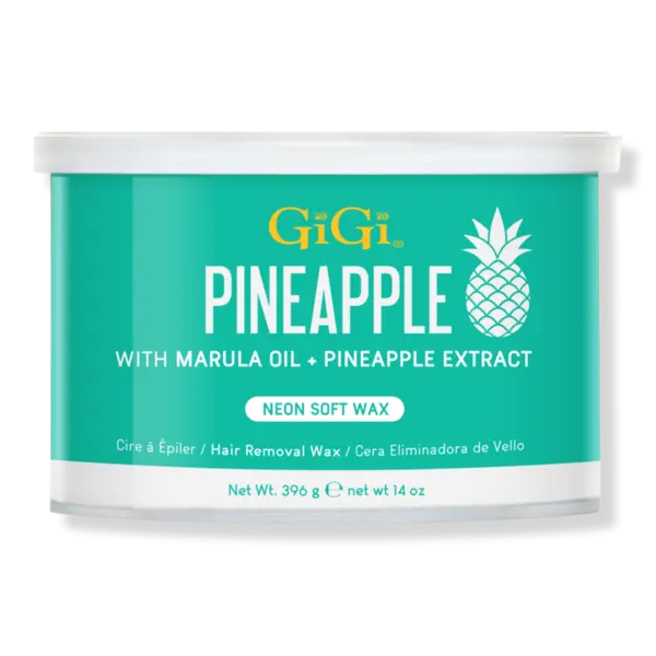 GIGI Pineapple With Marula Oil + Pineapple Extract Neon Soft Wax - One-color
