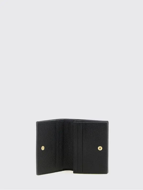 Gucci Wallet In Gg Supreme Fabric And Leather With Flap Closure