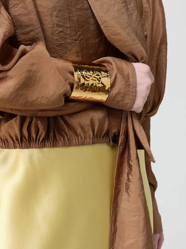Saint Laurent Cassandre Brass Bracelet