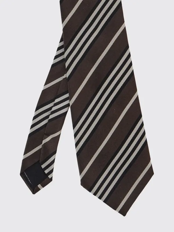 Saint Laurent Tie - Brown