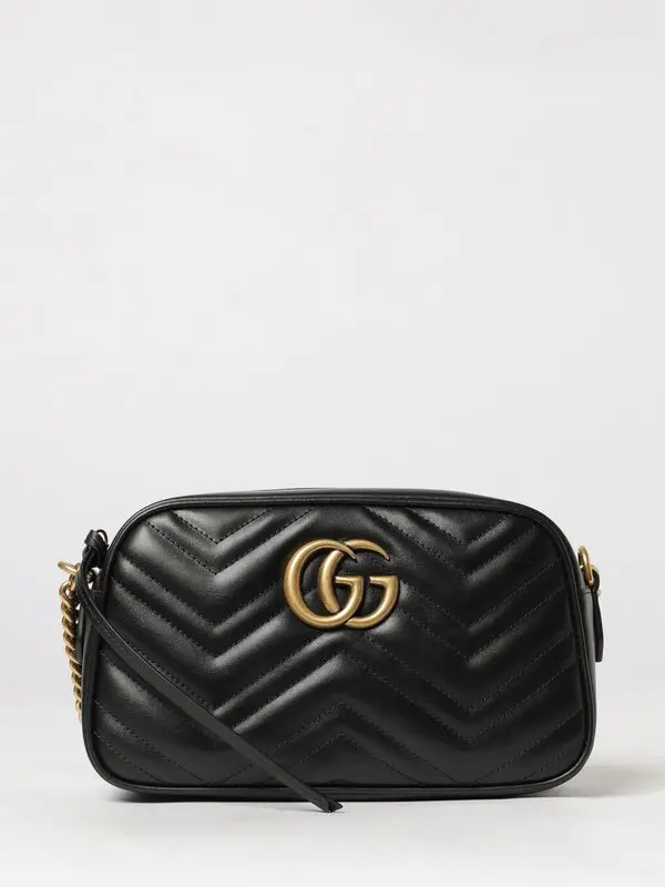 Gucci Gg Marmont Matelasse Chevron Nappa Shoulder Bag