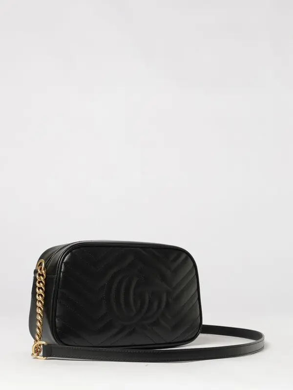 Gucci Gg Marmont Matelasse Chevron Nappa Shoulder Bag
