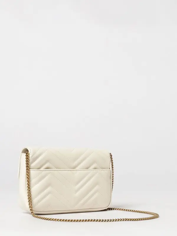 Gucci Gg Marmont Matelasse Chevron Nappa Mini Shoulder Bag