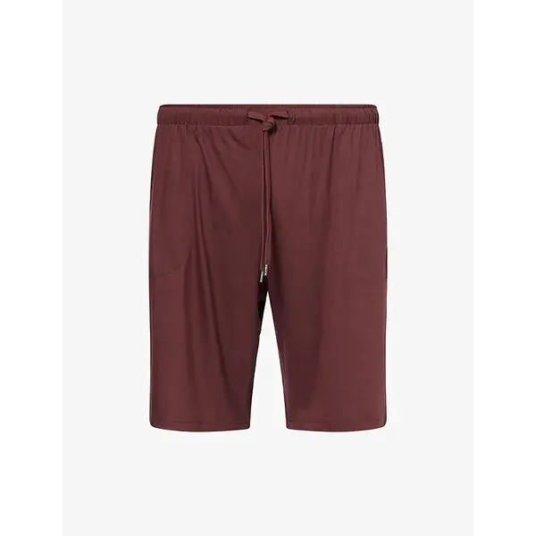 Derek Rose Basel 25 Modal-jersey Shorts - Brown