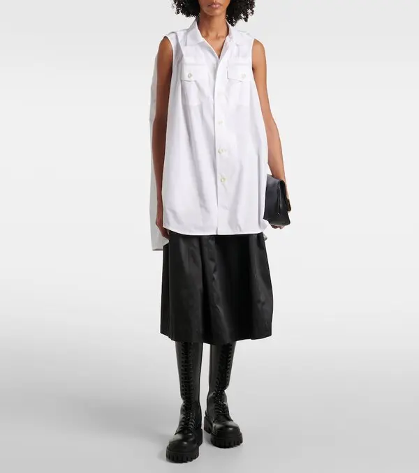 Sacai Poplin Minidress