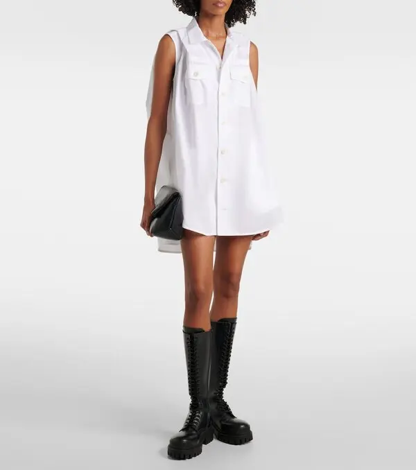 Sacai Poplin Minidress