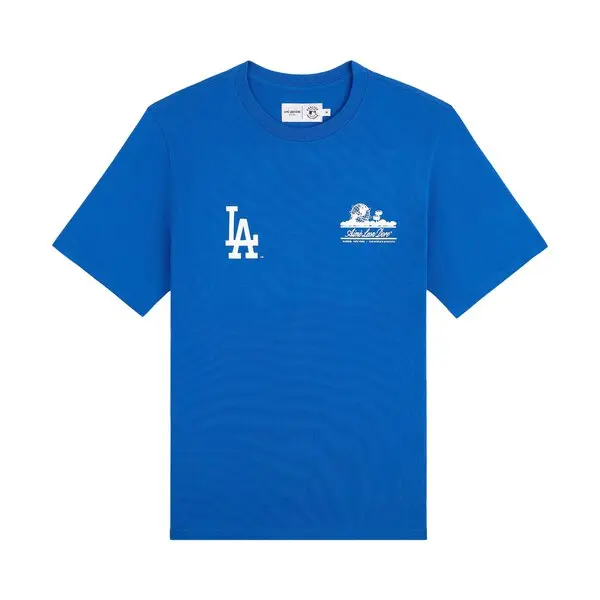 Aimé Leon Dore X La Dodgers Unisphere Tee 'victoria - Blue