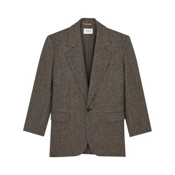Saint Laurent Veste - Brown