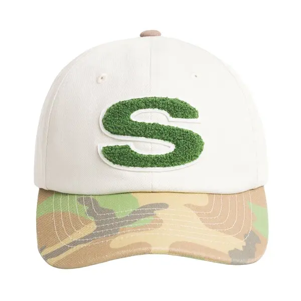 StÜssy Chenille S Snapback Cap 'woodland Camo