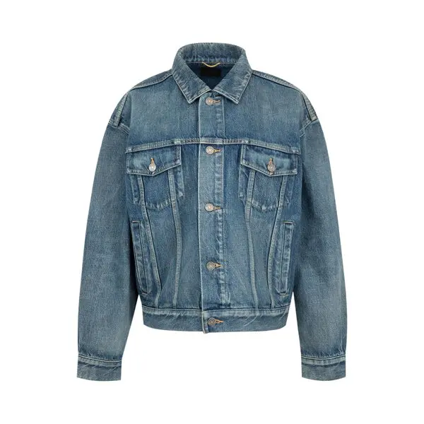 Saint Laurent 70s Trucker Jacket San Francisco - Blue