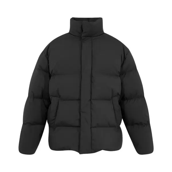 Saint Laurent Doudoune Col Montant Zip Jacket 'noir Profond - Black