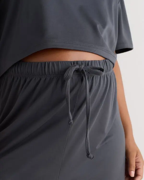 Quince Smooth Stretch Maternity Wide Leg Lounge Pants