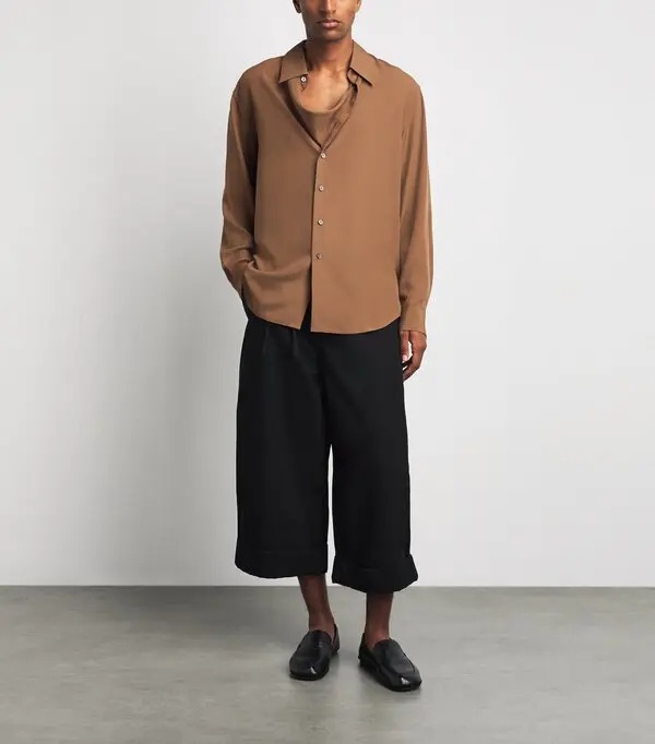 SYSTEM Triangular Panel Shirt