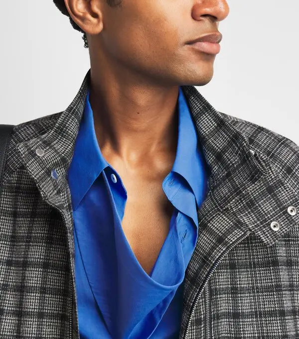 SYSTEM Triangular Panel Shirt