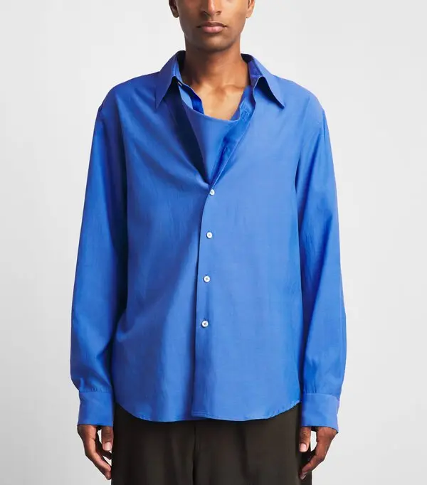 SYSTEM Triangular Panel Shirt