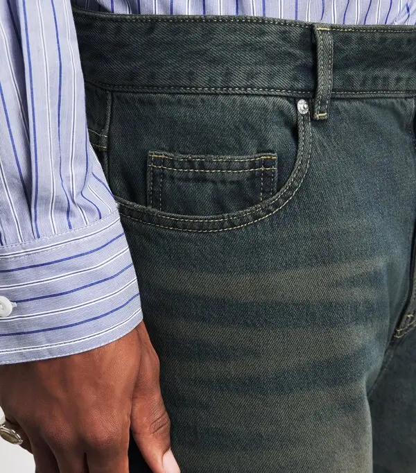 SYSTEM Wide-leg Denim Trousers