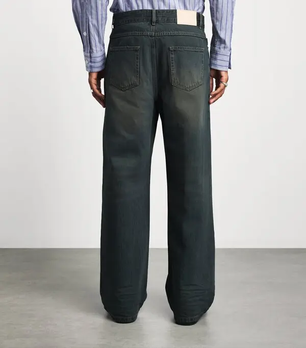 SYSTEM Wide-leg Denim Trousers