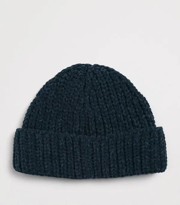 Stone Island Cotton Logo Beanie