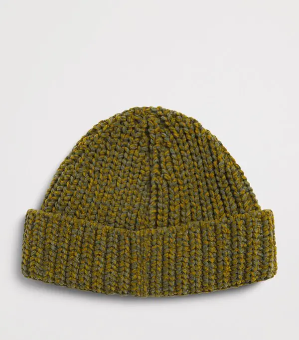 Stone Island Cotton Logo Beanie