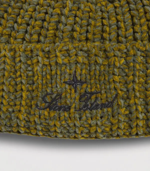 Stone Island Cotton Logo Beanie