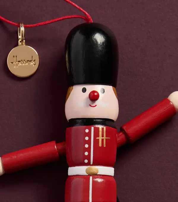 Harrods Carousel Soldier Pully Decoration - Red