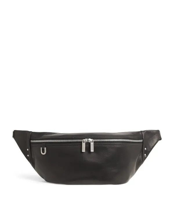Rick Owens Large Leather Geo Belt Bag