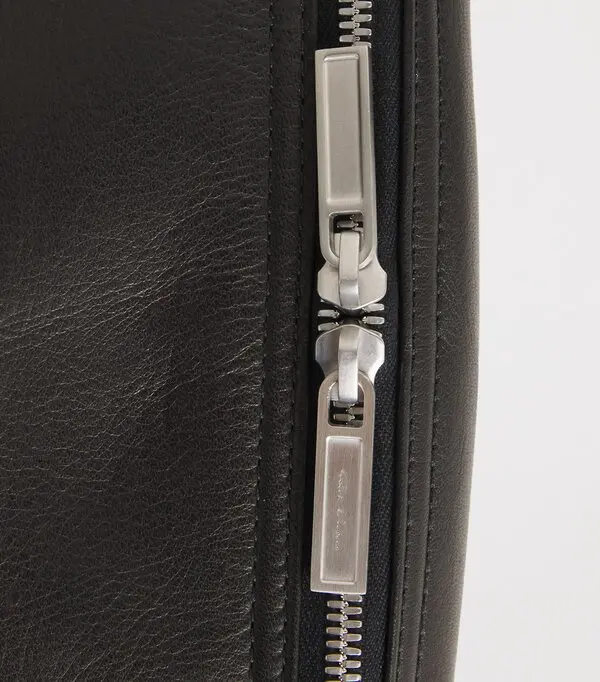 Rick Owens Large Leather Geo Belt Bag