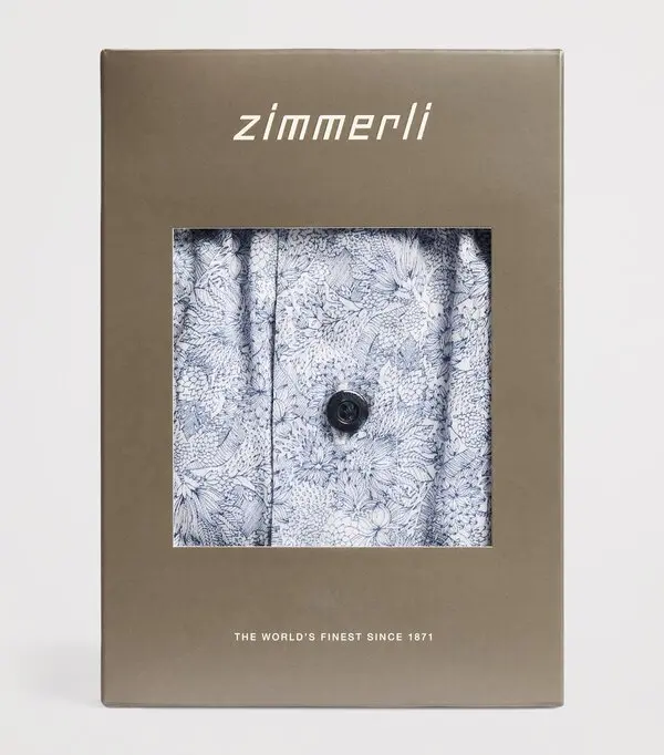 Zimmerli Cotton Sateen Printed Boxer Shorts