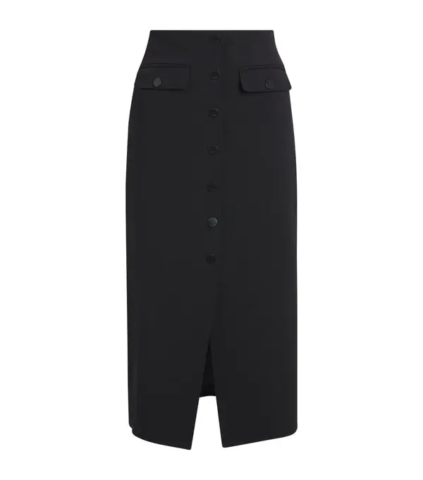 Claudie Pierlot Button-front Midi Skirt
