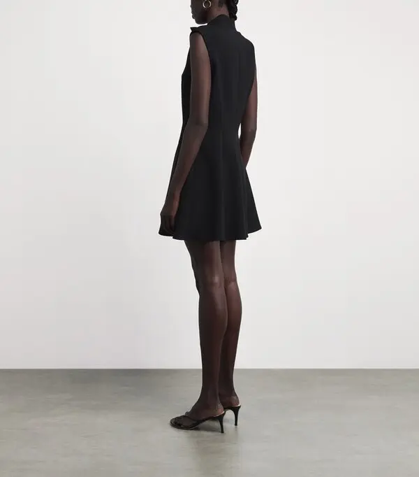 Claudie Pierlot Tie-front Mini Dress