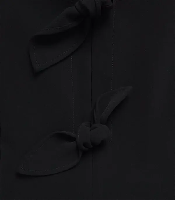 Claudie Pierlot Tie-front Mini Dress