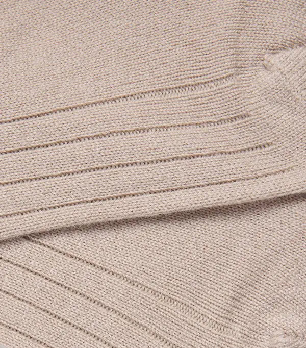 Pantherella Cashmere-blend Waddington Crew Socks