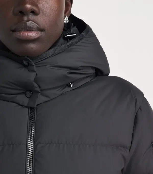 Moncler Fourmines Quilted Down Jacket - Black