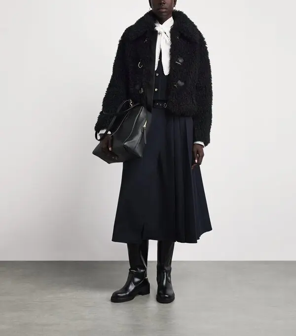 Maje Faux Fur Jacket