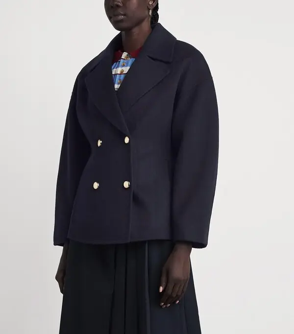 Maje Wool Pea Coat