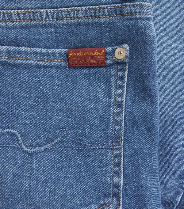 7 For All Mankind The Leggy Bootcut Crop Jeans
