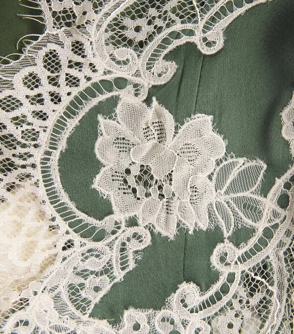 Alice + Olivia Lace-trim Thomasina Jacket