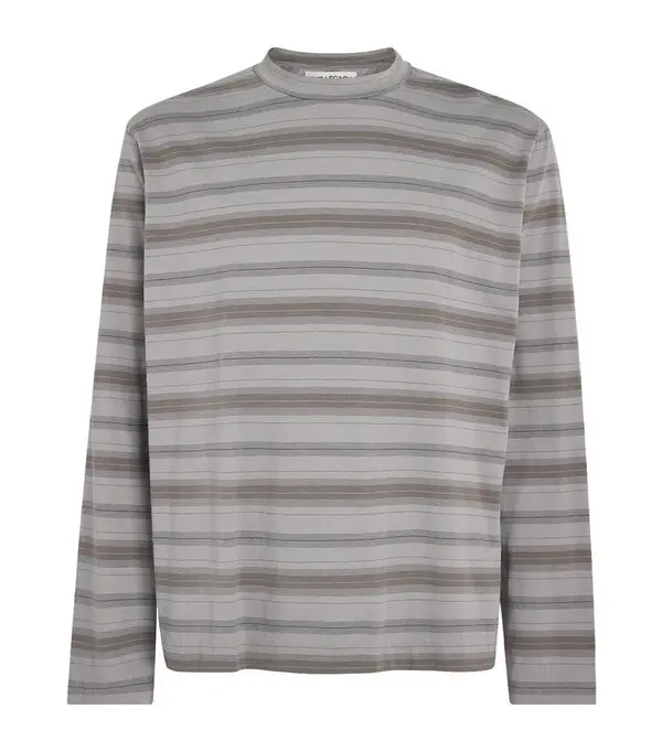 Our Legacy Cotton Stripe Box Long-sleeve T-shirt